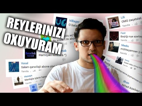 Rəylərinizi Oxuyuram! | Yorumlarınızı Okuyorum! | AZERBAYCANLI YOUTUBER ...
