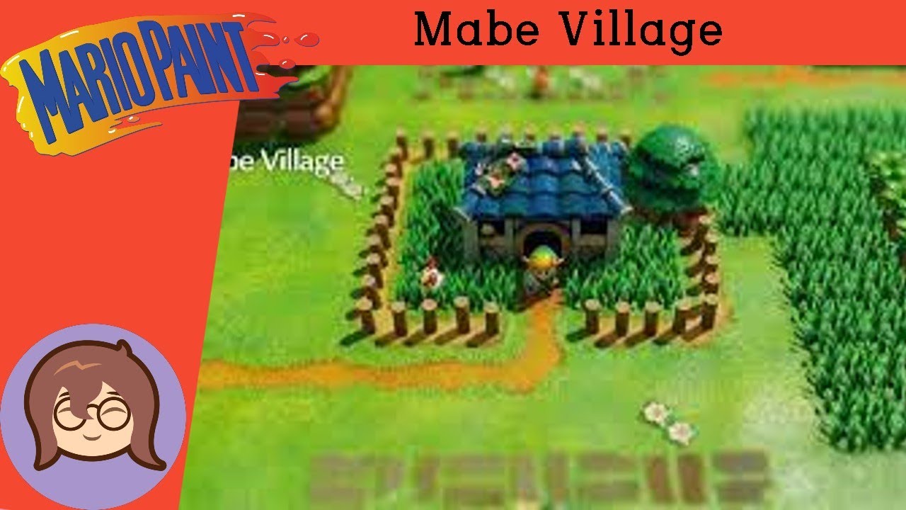 Mabe Village - The Legend of Zelda Link's Awakening (Mario Paint) - YouTube