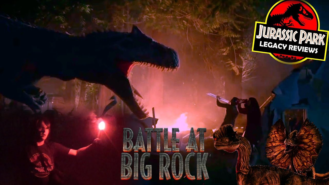 Battle At Big Rock Review - JURASSIC PARK LEGACY: PART 11 - YouTube