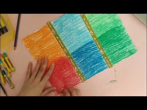 Görsel Sanatlar-Pastel Silüet Çalışması