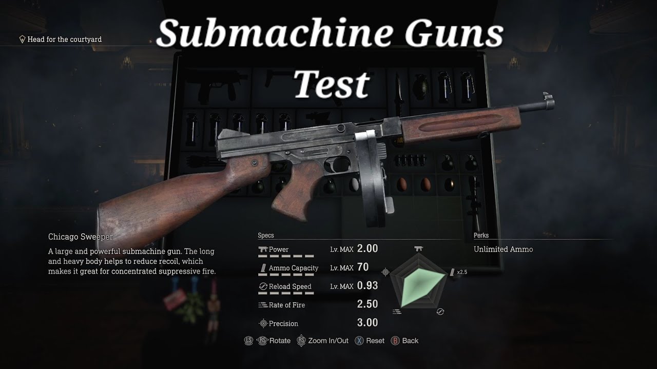 Resident Evil 4 Remake (Submachine Guns Test) - YouTube