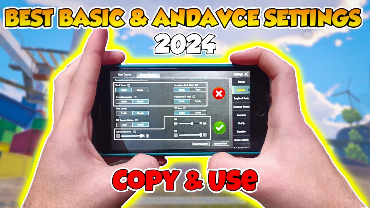 2024 Best Basic & Advance Settings That Will Make You Pro | Chineese ...