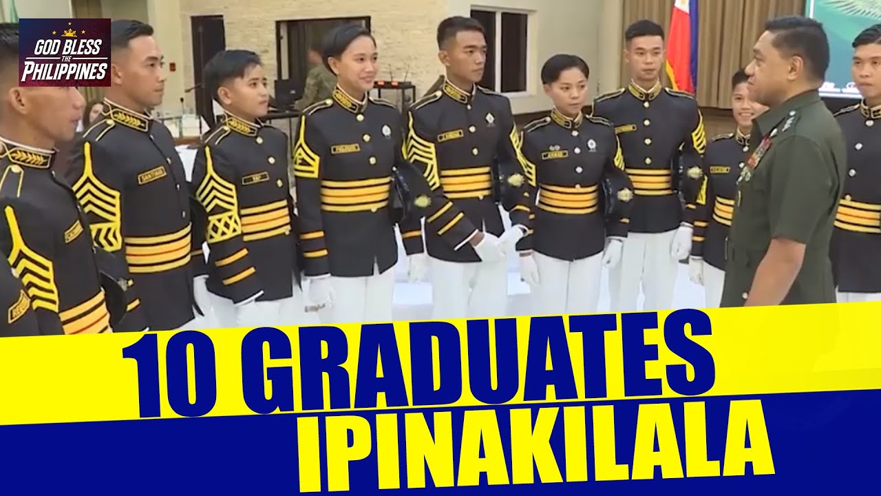 Top 10 OCS graduates, ipinakilala ng Philippine Army - YouTube