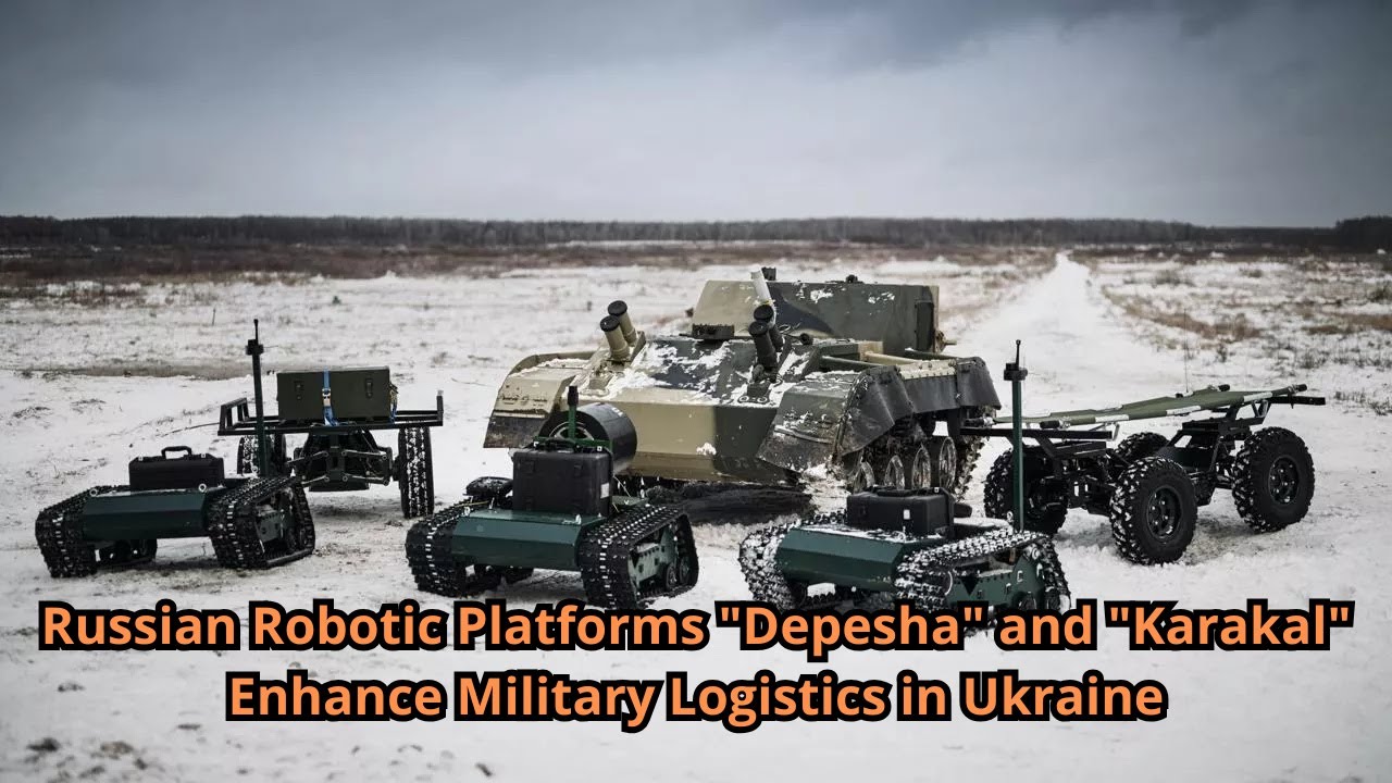 Russian Robotic Platforms Depesha and Karakal Enhance Military ...
