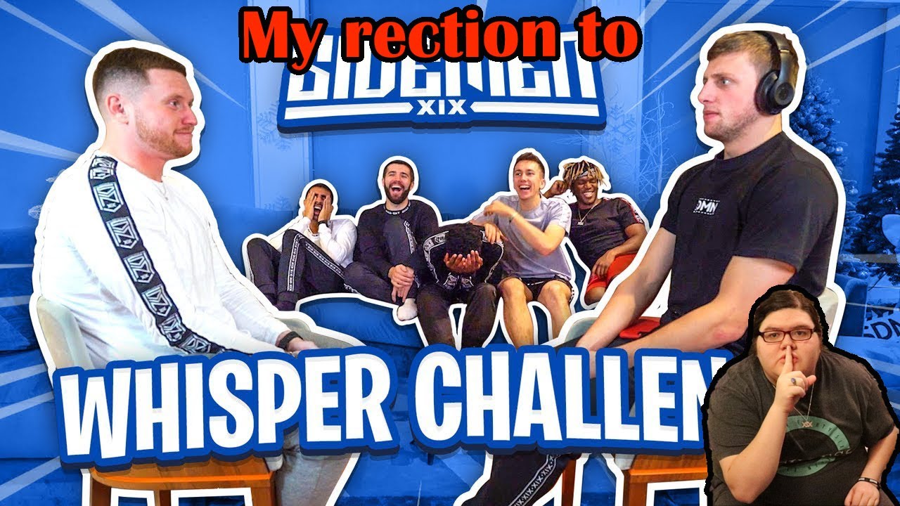 Whisper Challenge with the Sidemen (MoreSidemen Saturday Reaction ...