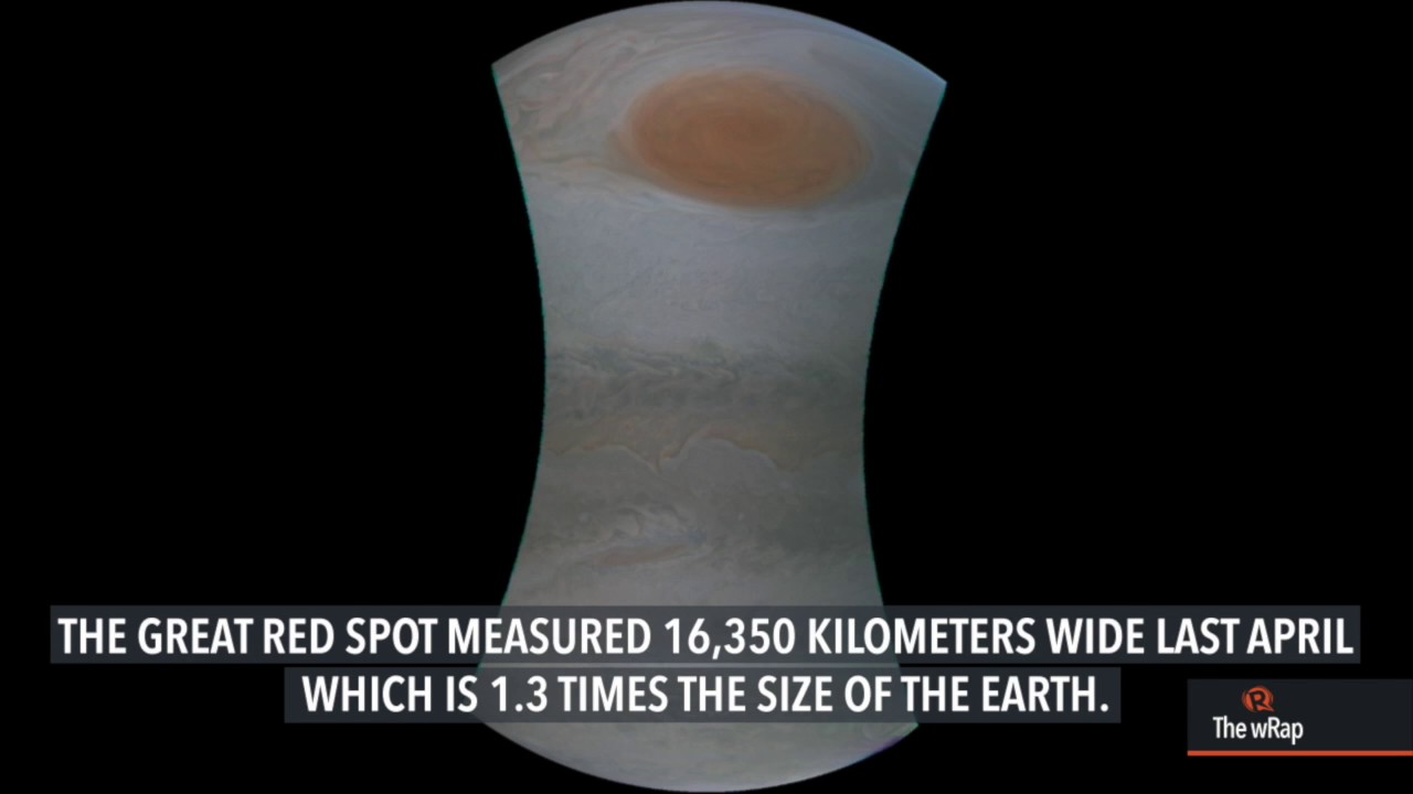 NASA releases new images of raging storm on Jupiter - YouTube