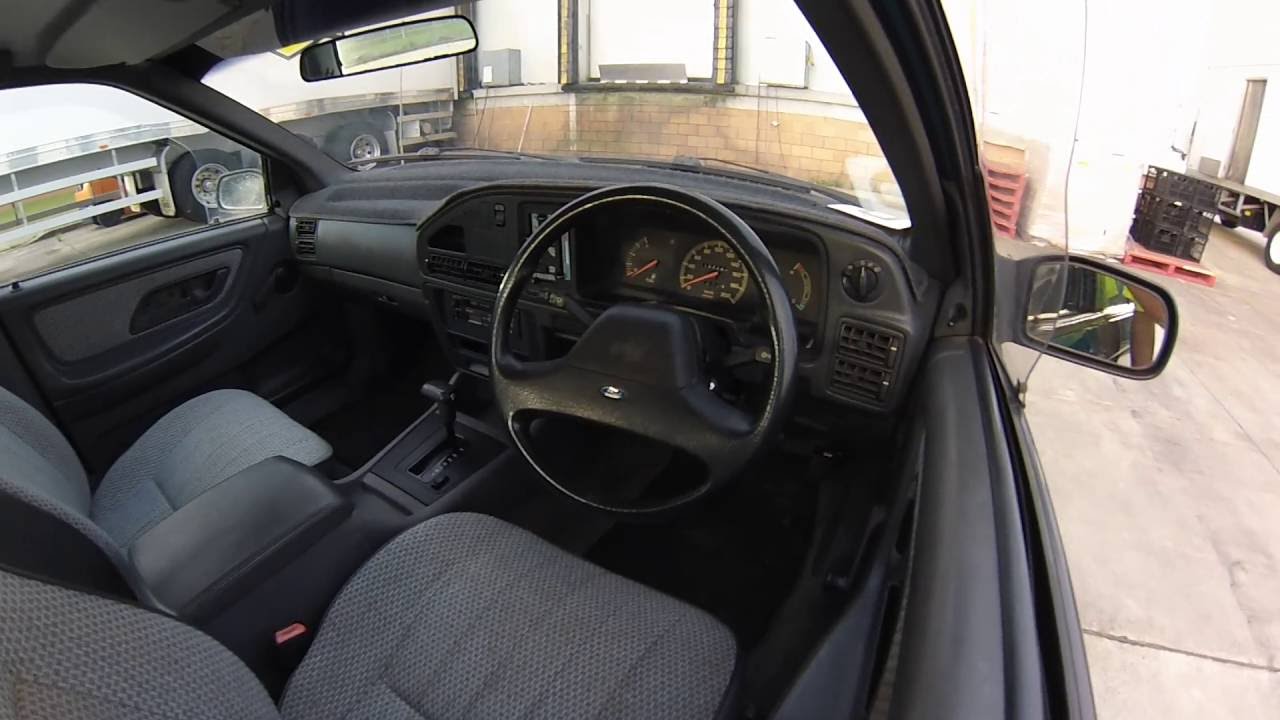 My Ford Falcon EB walkaround and start. - YouTube