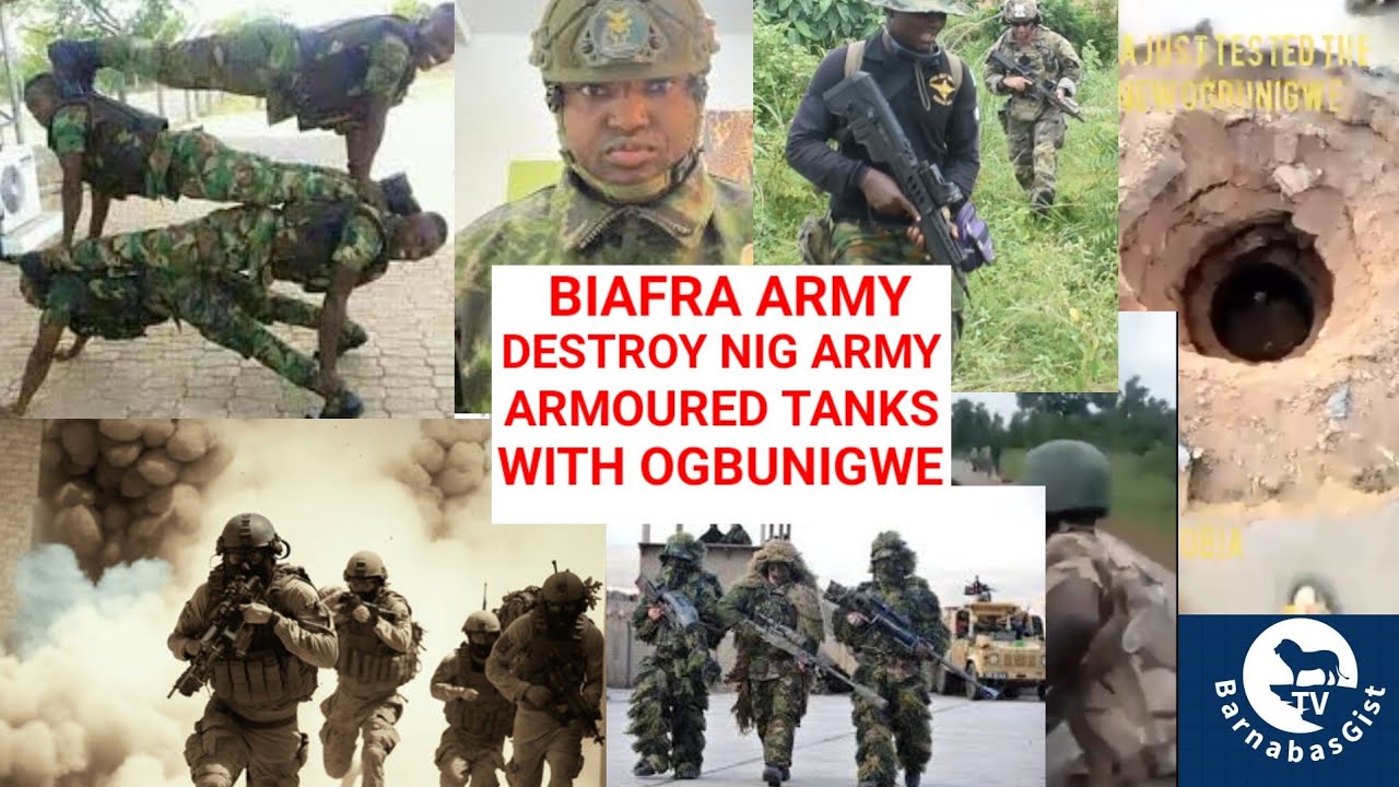 H@ppening Now Biafra Liberation Army De$troy N!geria Army Armoűred ...