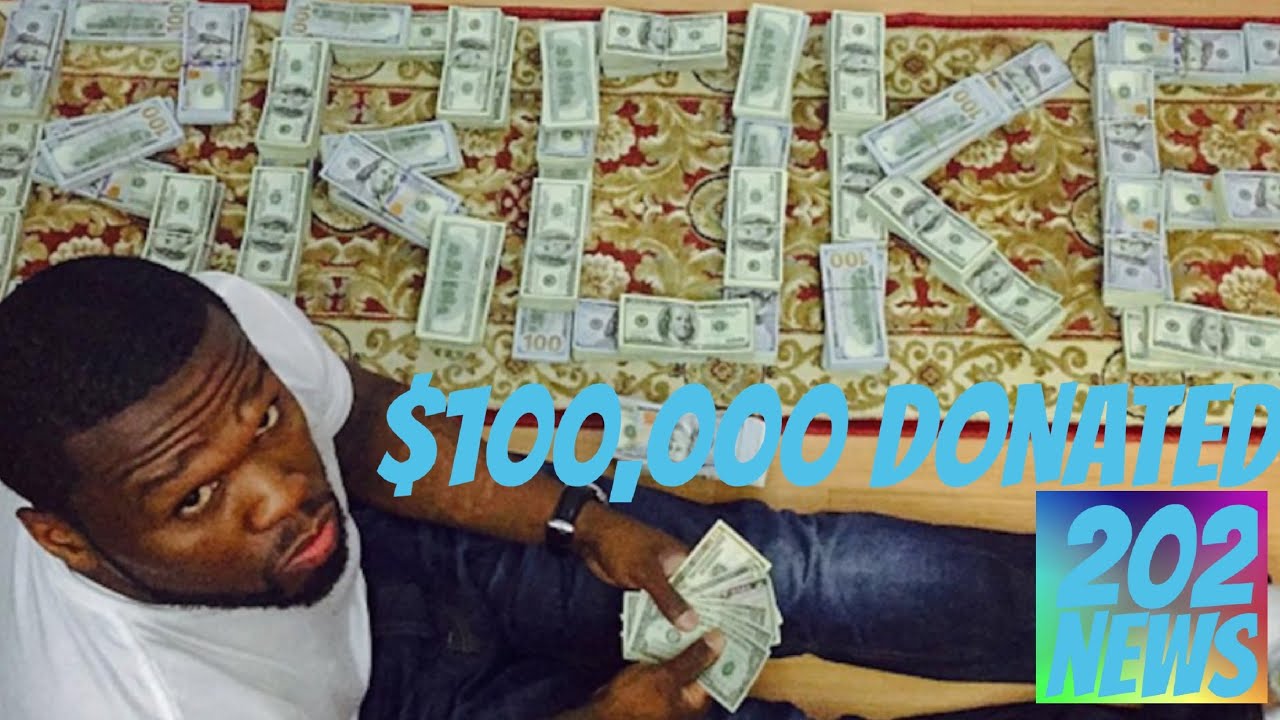 50 Cent Donates $100,000 to Autism Organization After Cruel Jokes - YouTube