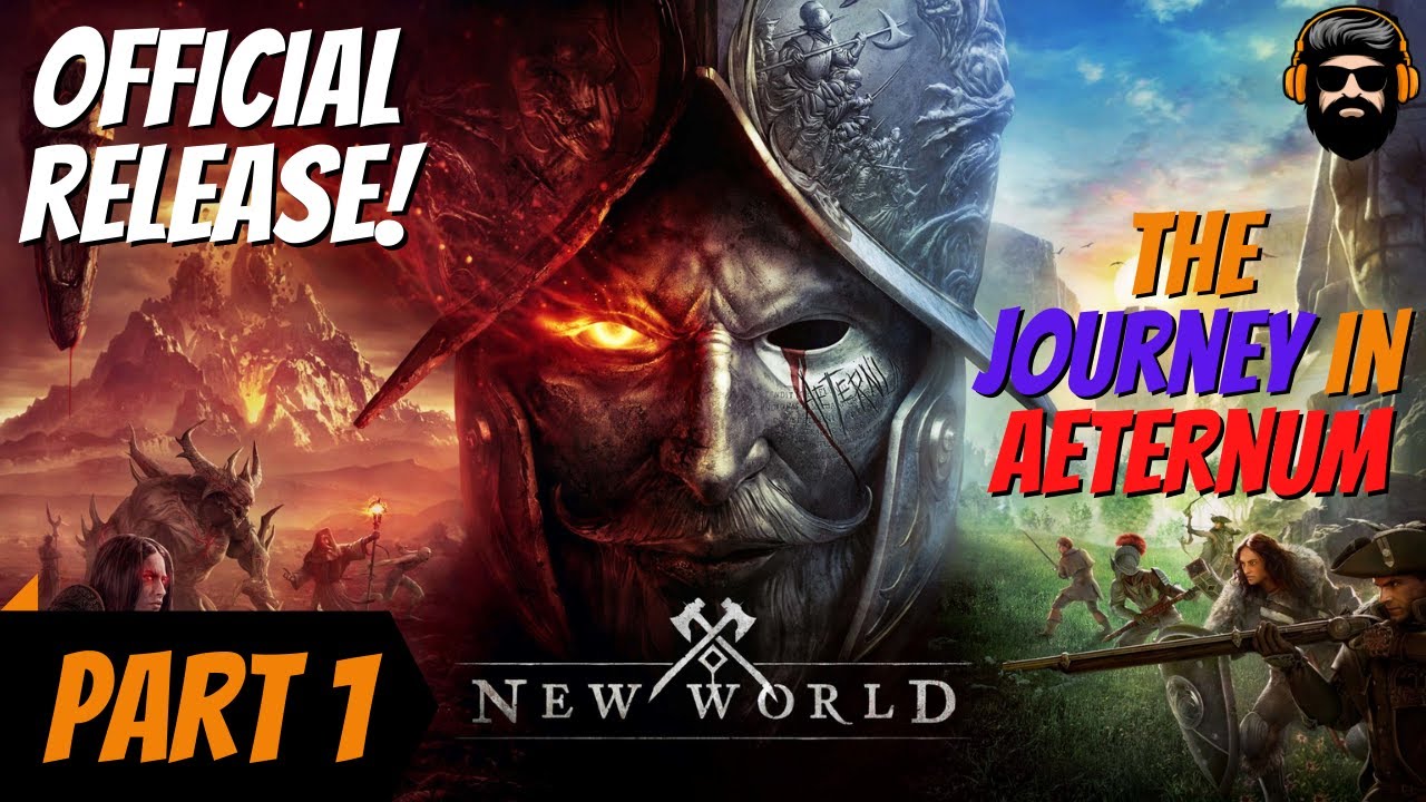NEW WORLD Gameplay - The Journey in Aeternum - Part 1 (no commentary ...