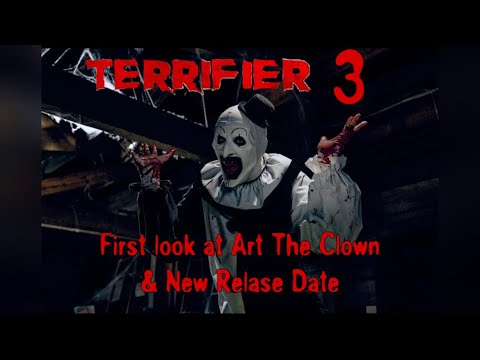 NEW LOOK AT ART THE CLOWN IN TERRIFIER 3 & NEW RELEASE DATE! - YouTube