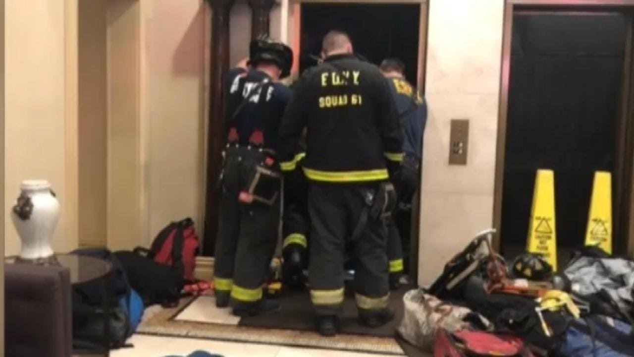 Man Crushed to Death by Falling Elevator - YouTube