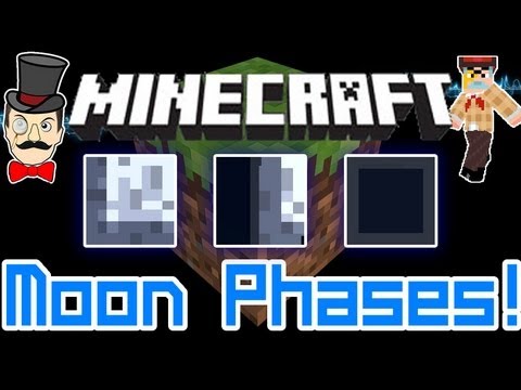 Minecraft SQUARE MOON PHASES ! Classic Moon Returns to 1.9 & 1.0 with ...