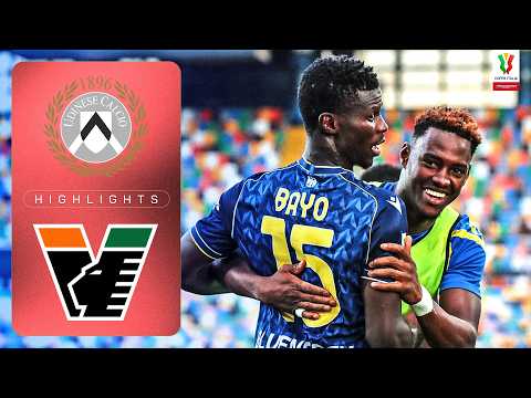 Bayo At The Double! | UDINESE-VENEZIA | HIGHLIGHTS | Coppa Italia Frecciarossa 2026/27