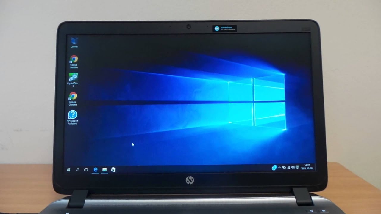 HP ProBook 450 G2 notebook teszt - YouTube