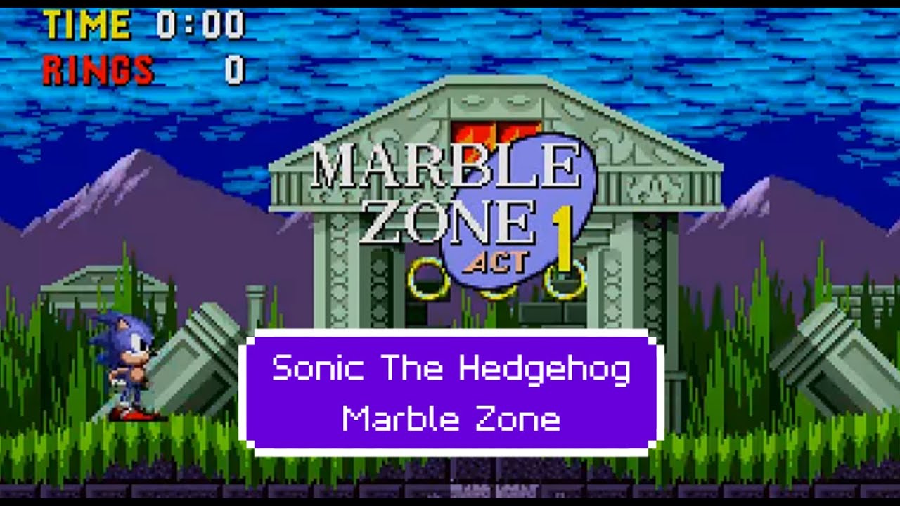 Sonic The Hedgehog - Marble Zone (Ragtime Piano) - YouTube