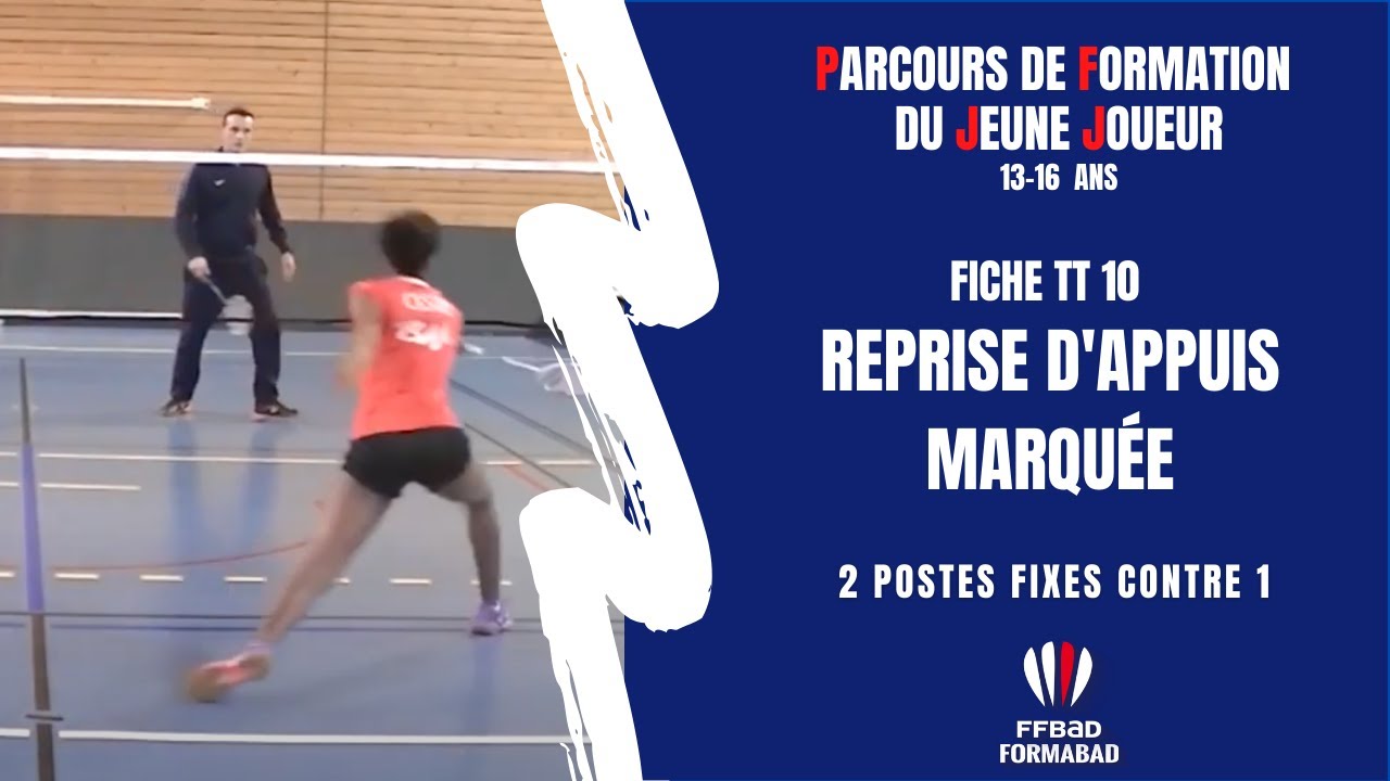 PFJJ 13-16 ans : REPRISE D'APPUIS -2 Postes Fixes contre 1 - YouTube