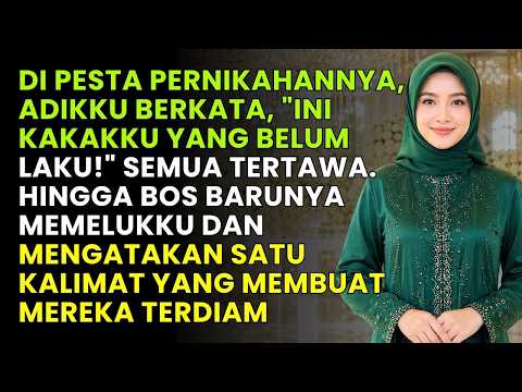 DIHINA PERAWAN TUA OLEH ADIK SENDIRI! SAAT BOSNYA MEMELUKKU SEMUA TERKEJUT😱