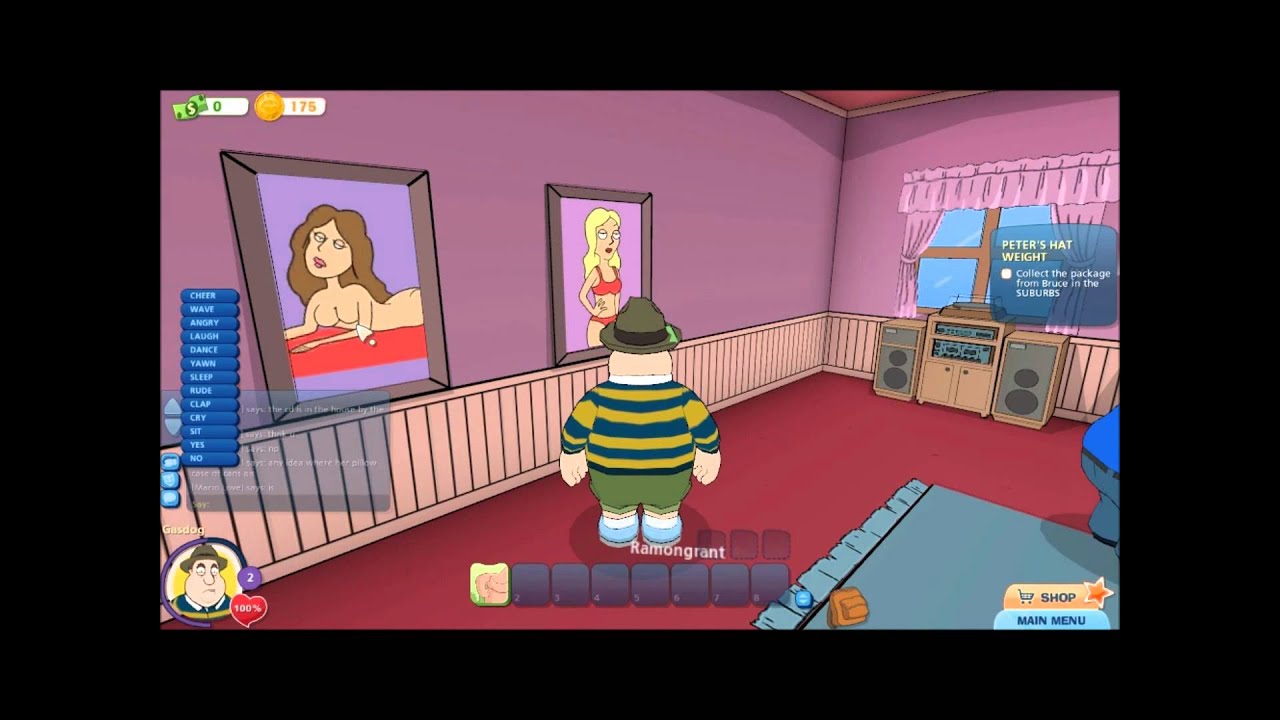 family guy online gameplay!? commentary - YouTube