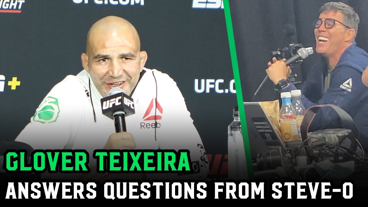 Glover Teixeira calls for title shot; featuring guest MMA reporter ...