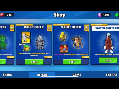 BRAND-NEW Stumble Guys Fallout collab! 🔥 - YouTube