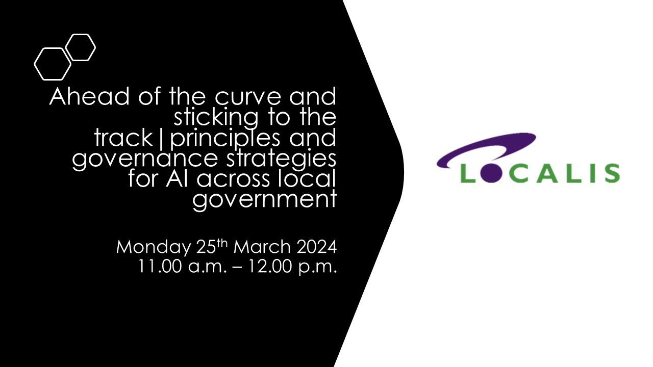 Localis Policy Webinar Ahead of the curve and sticking to the track ...