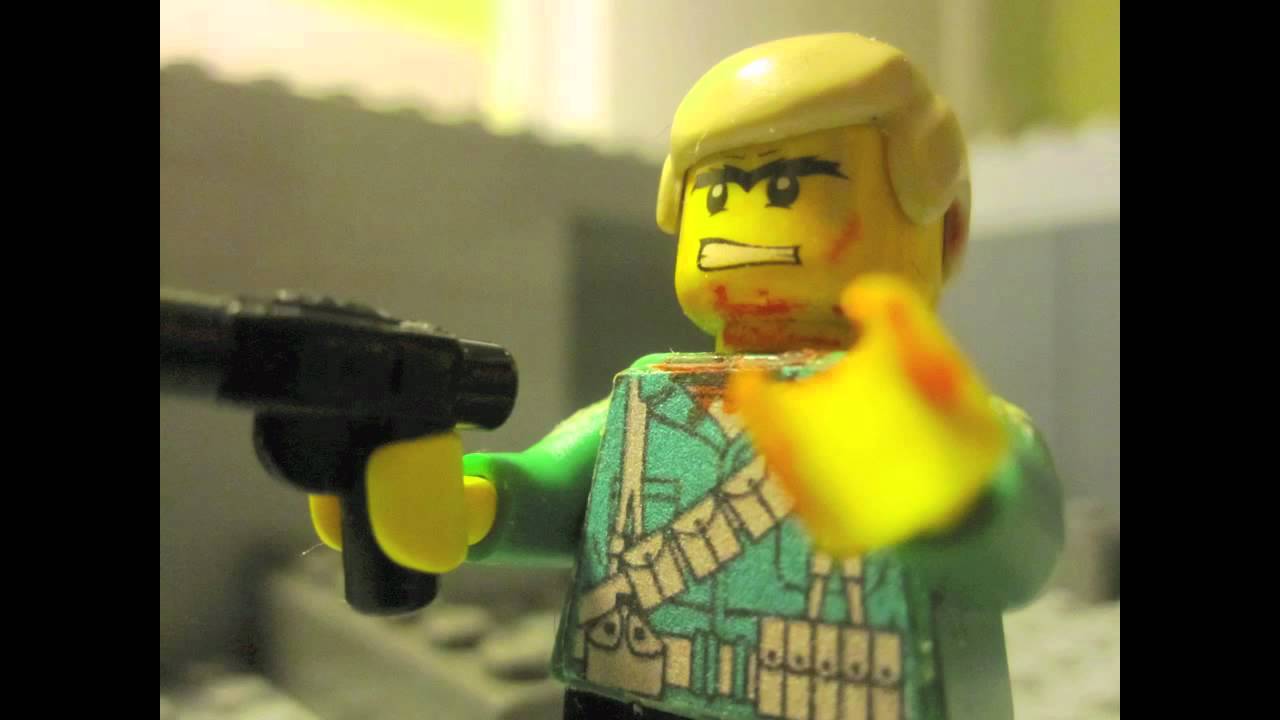 Lego Day of the Dead PFC. Steel's Death Scene - YouTube