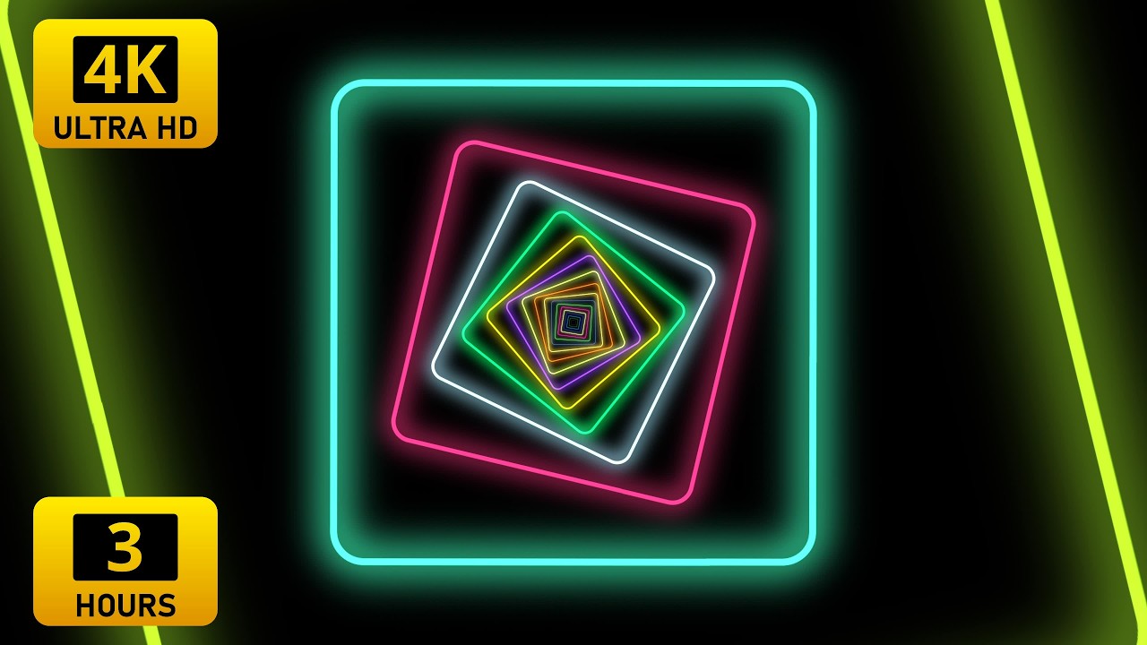 Cosmic Voyage: Flying Through a Virtual Space Tunnel | 2 Hours Ambient ...