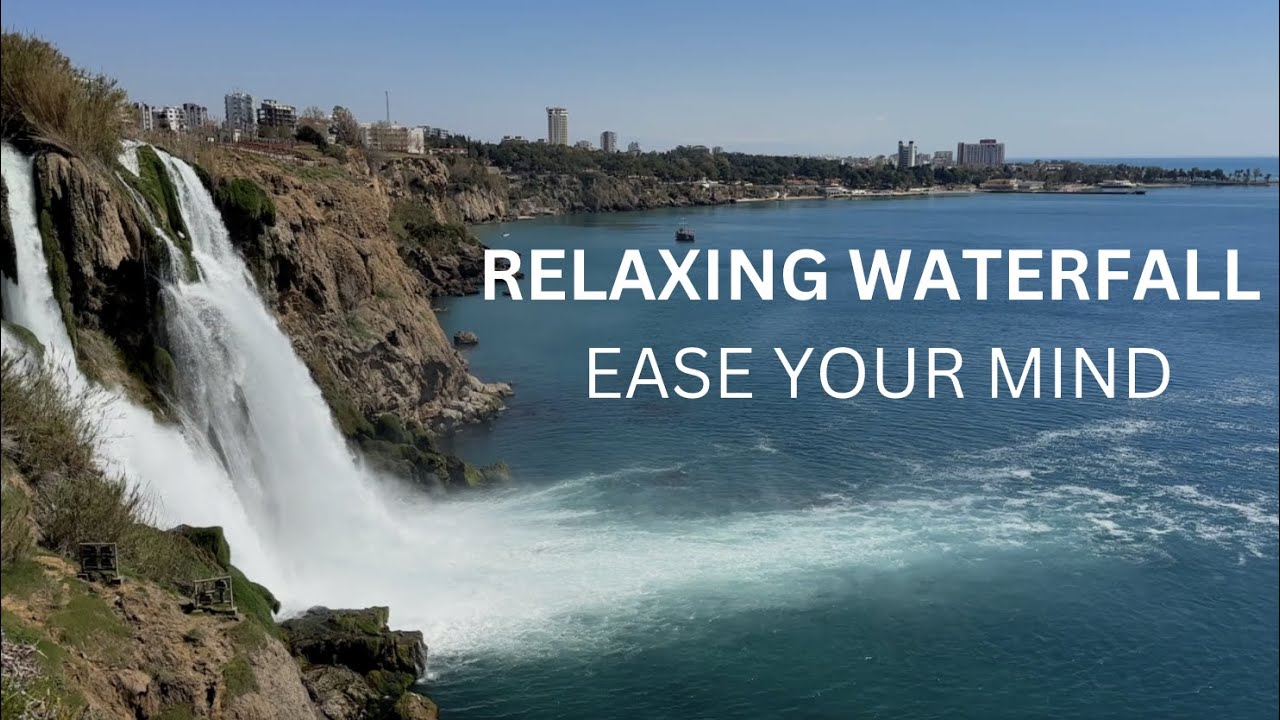 Relaxing Waterfall| Mediation, Helps With Anxiety, Satisfying| Fall ...