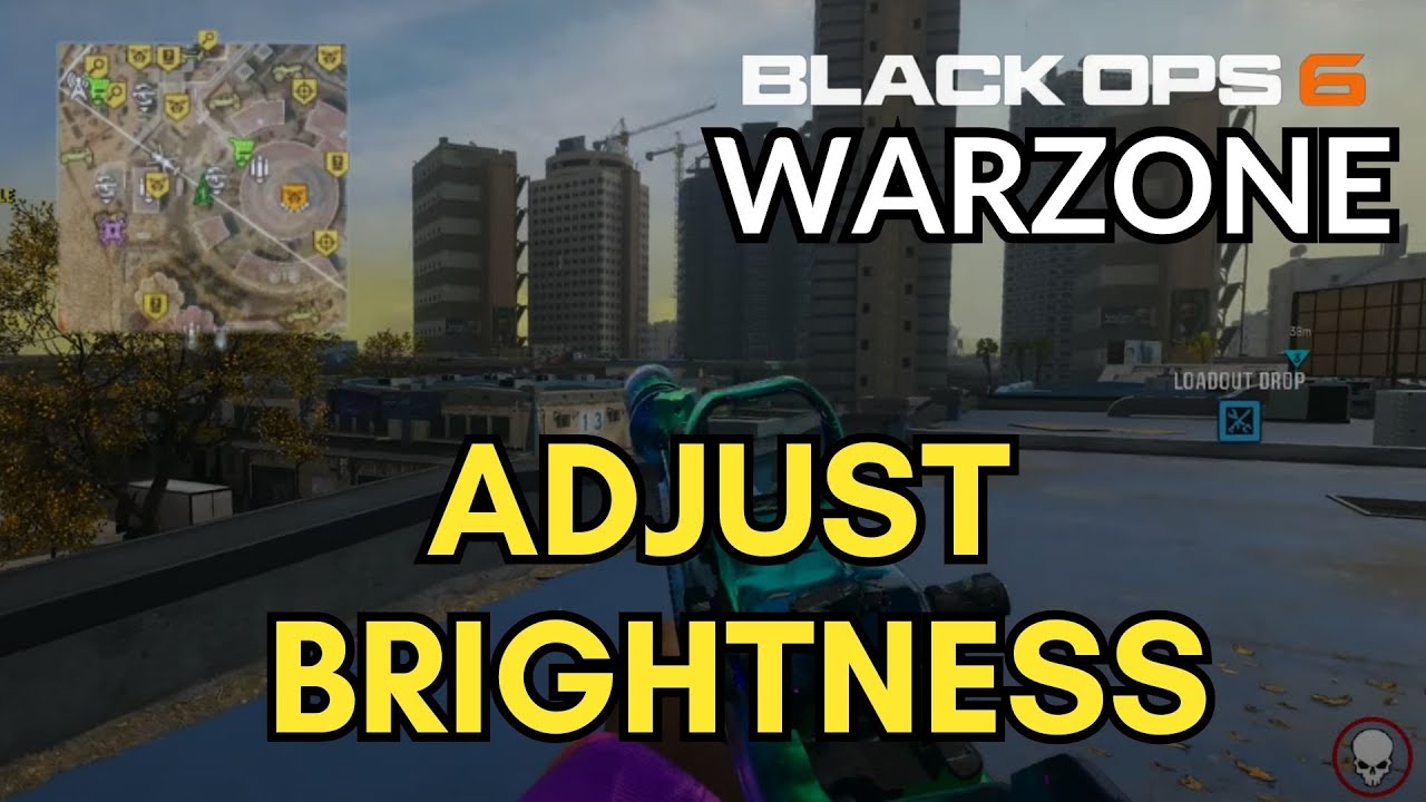 How to Adjust Brightness in COD WARZONE - YouTube