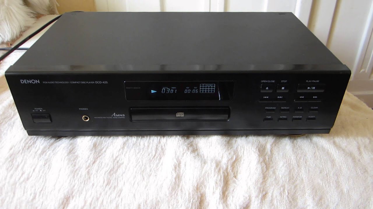 DENON DCD425 CD PLAYER - YouTube