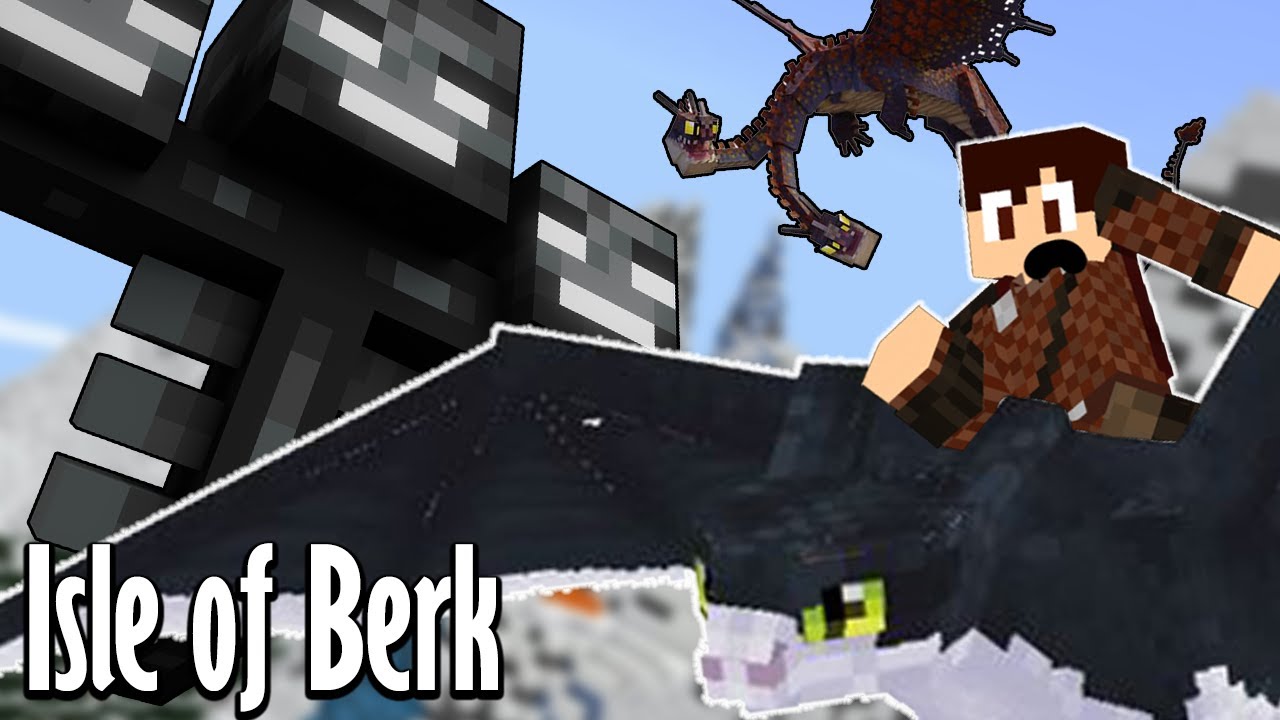 NIGHT LIGHT VS WITHER!!! - Minecraft: Isle of Berk - YouTube