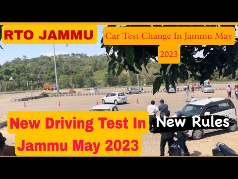 Car Test Change In Jammu Rto May 2023|Jammu Rto|New rule| Vlog - YouTube