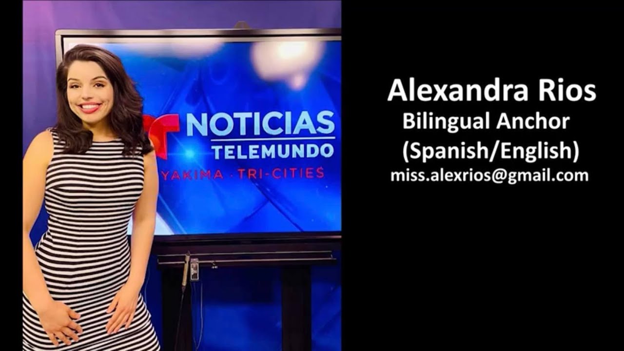 Alexandra Rios, Bilingual Anchor October 2021 - YouTube