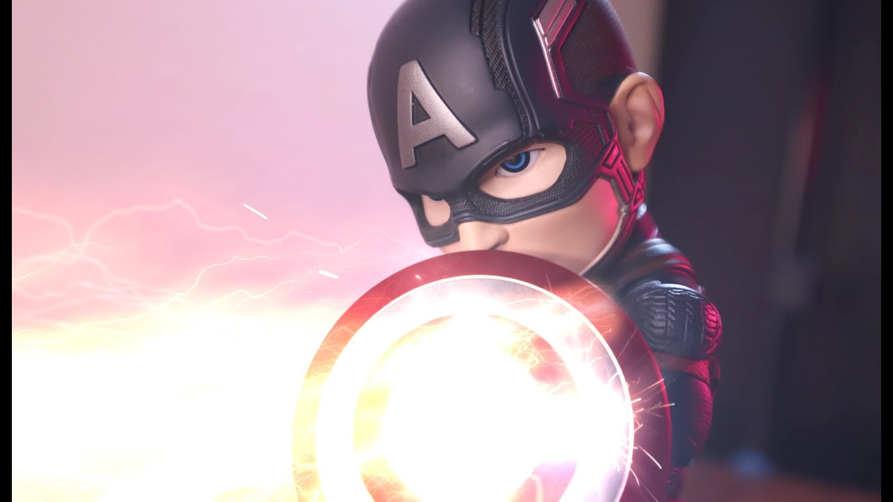 Captain America Stop Motion - YouTube