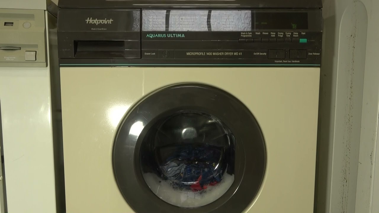 Silks 30'c Light + reduce rinse - Hotpoint Ultima Microprofile WD41 ...