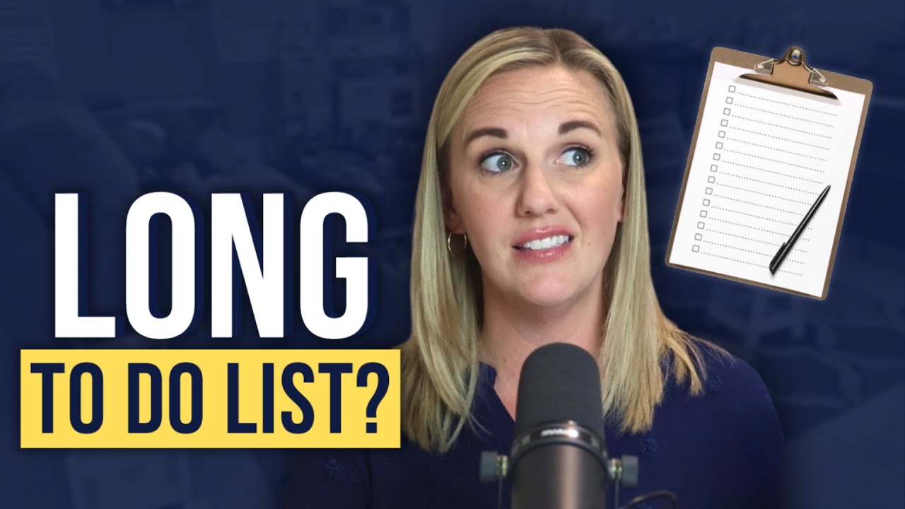 3 Easy Ways to Catch Up on Your To Do List - YouTube