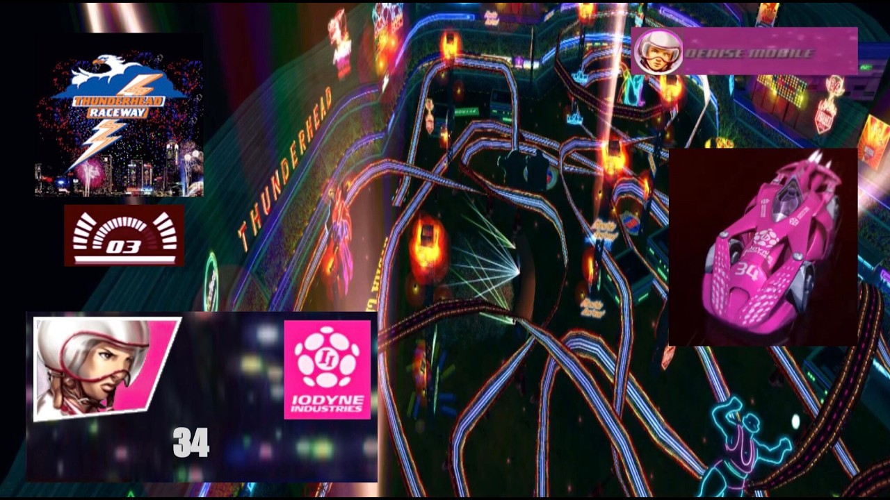 Speed Racer The Videogame (Wii) Denise Mobile On Thunderhead Raceway ...