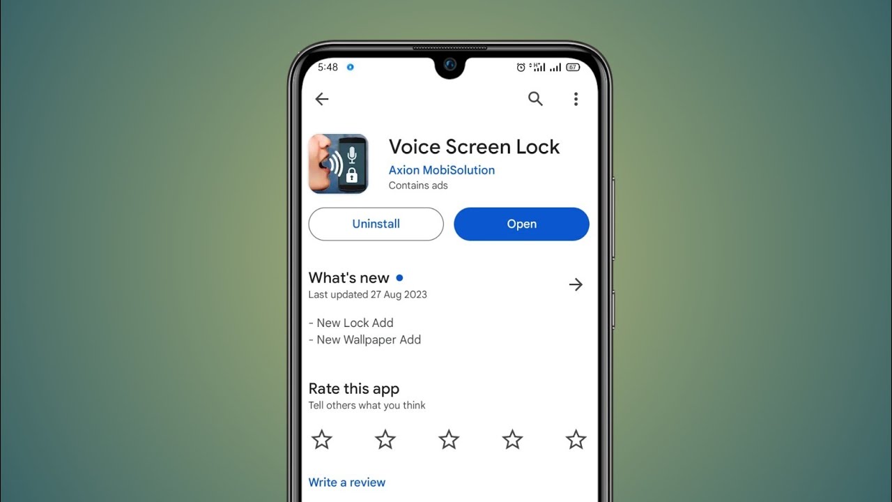 Voice Screen Lock App Kaise Use kare || How to Use Voice Screen Lock ...
