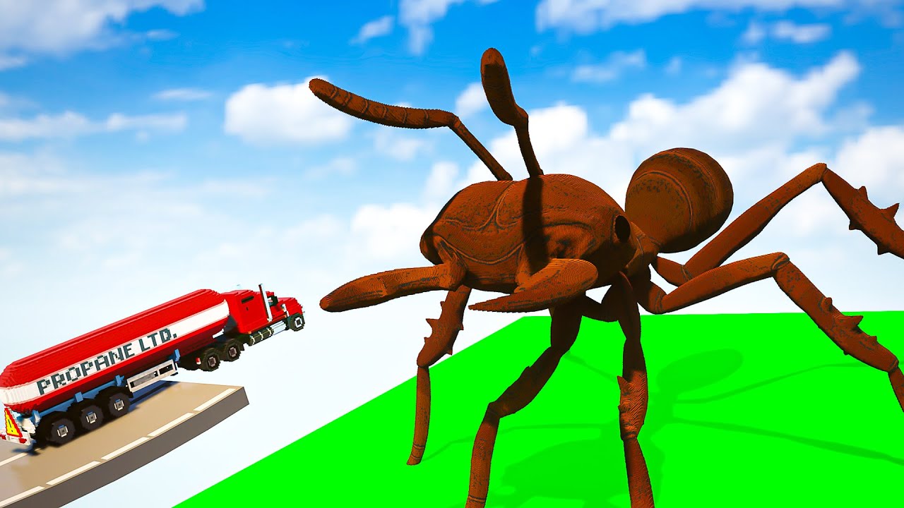 Cars vs Ant | Teardown - YouTube