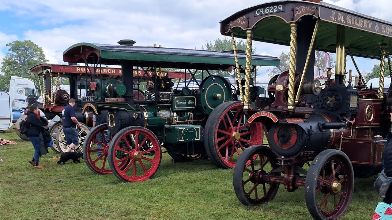 Abbey Hill steam rally 2024 - YouTube