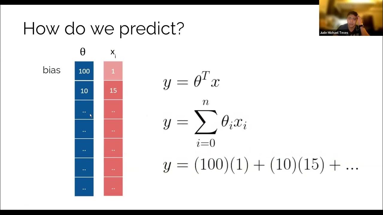 ML Linear Regression pt8 - Inference - YouTube
