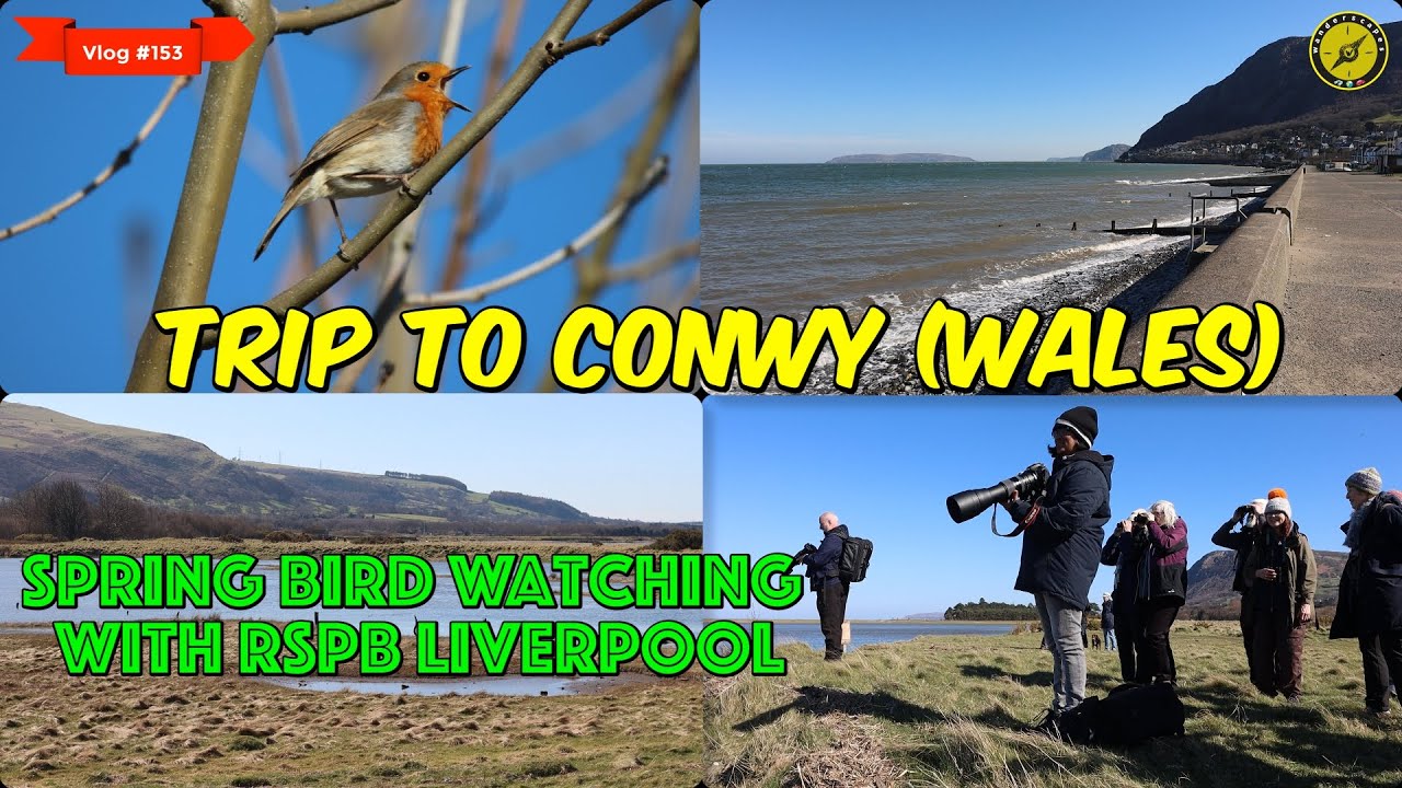 Trip to Conwy with RSPB Liverpool Group || Wanderscapes || - YouTube