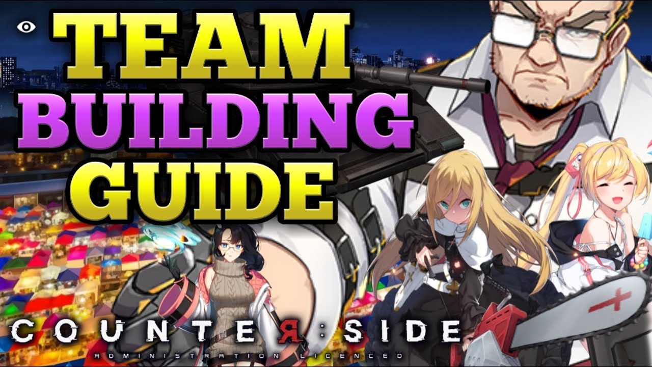 [COUNTER: SIDE] Team Building Guide, Clearing lvl 90 Simulation Air ...