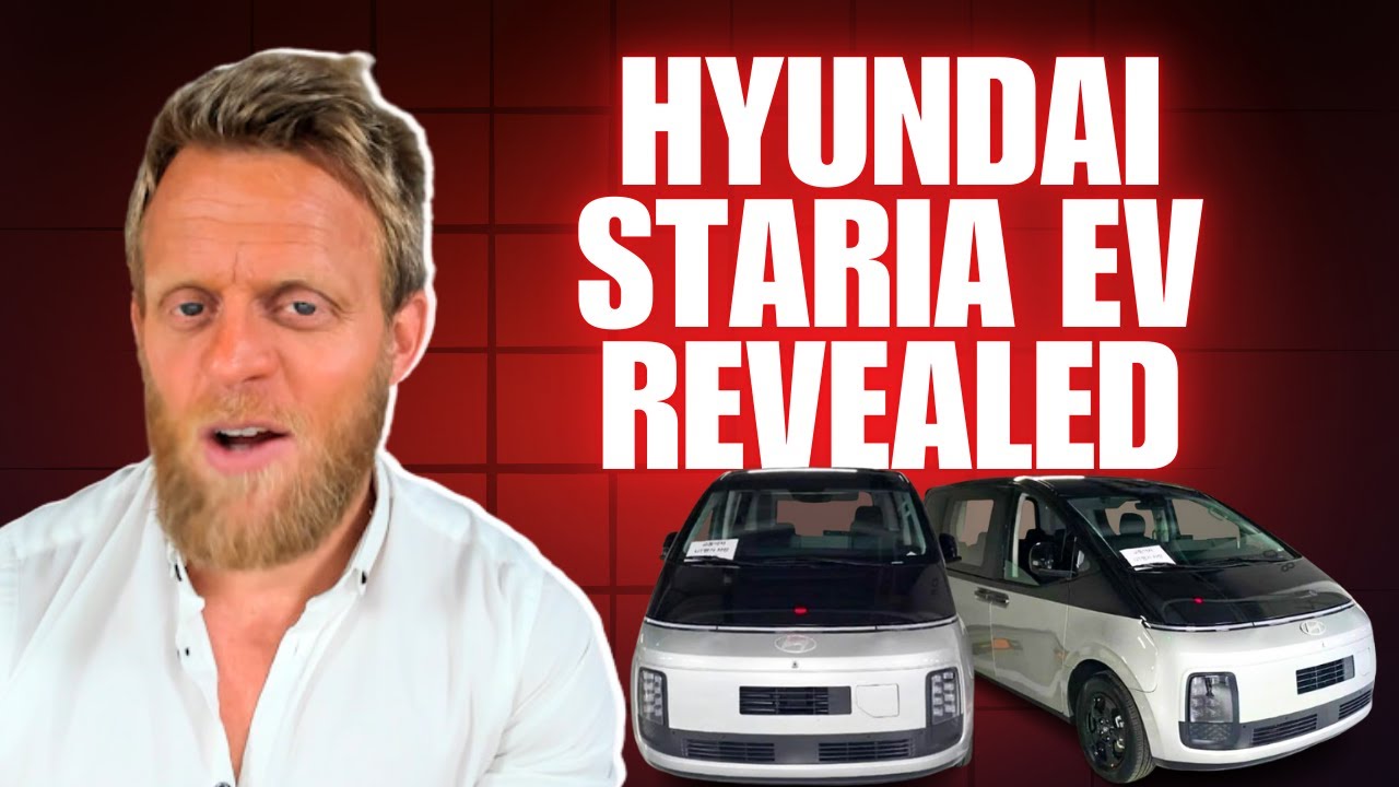 Hyundai Staria EV revealed: NEW MPV people mover gets battery power ...