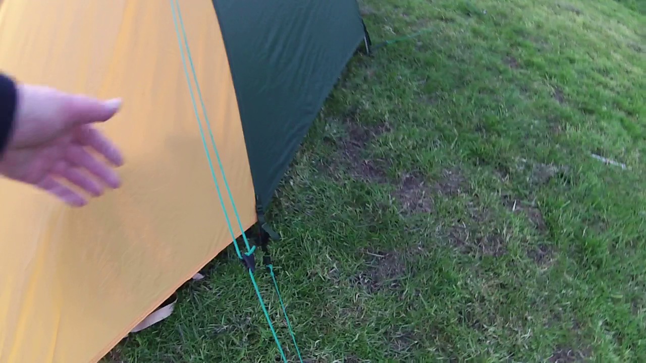 Added Line-Loks To My Vango Hurricane Beta Tent. - YouTube