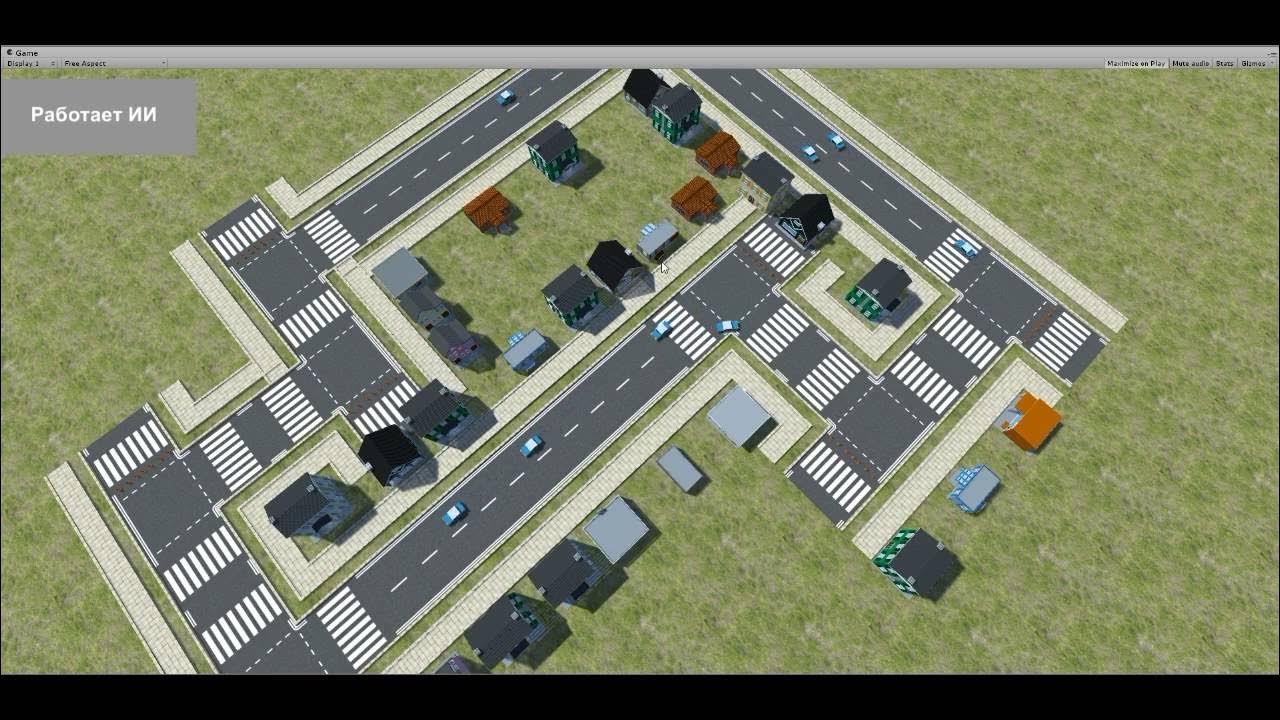Virtual Autopilot (Neural Network, Unity) - YouTube