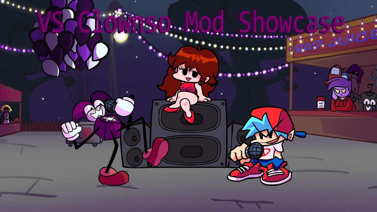 Friday Night Funkin' VS Clownso Mod Showcase! [HARD] - YouTube