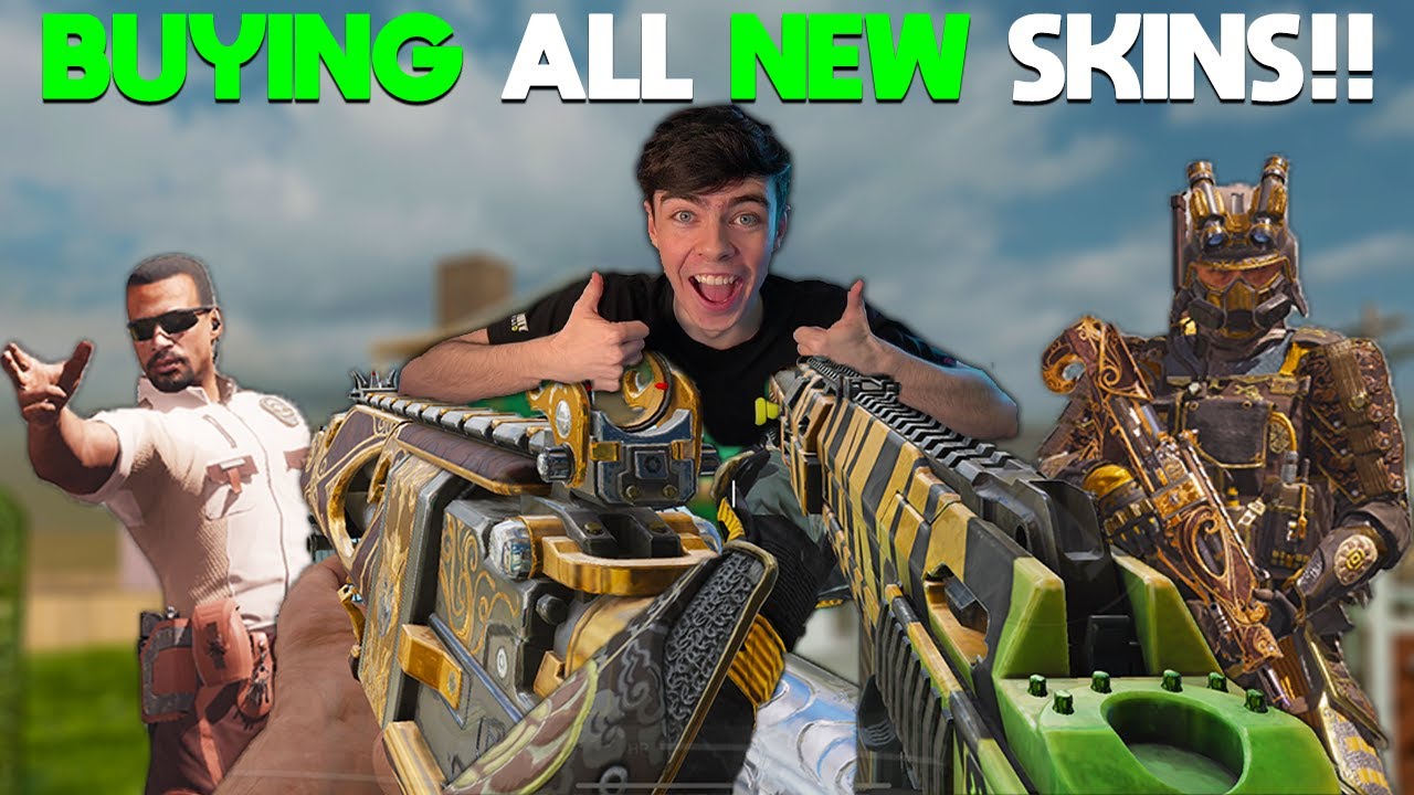 I opened EVERY SINGLE CRATE in the NEW UPDATE and GOT EVERY SKIN in COD ...