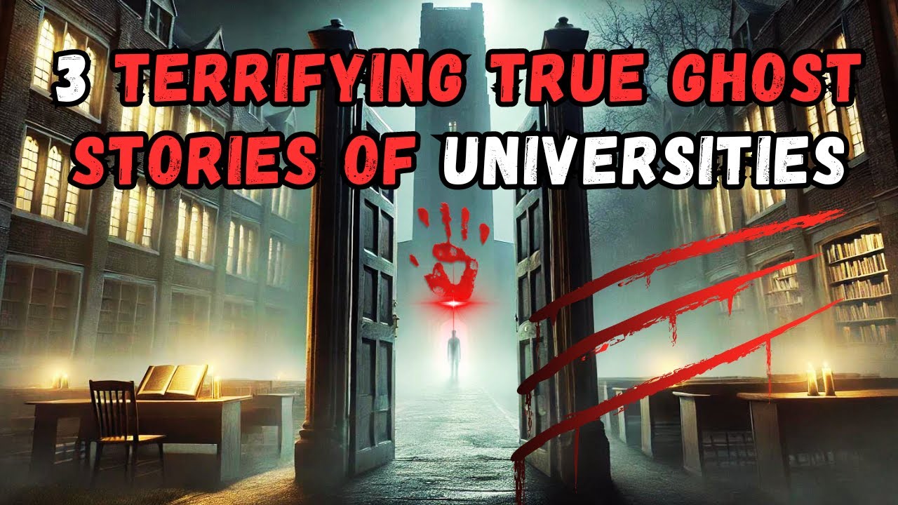 💥 3 Terrifying True Ghost Stories of Universities - YouTube